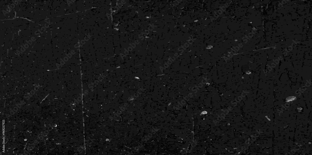 Abstract dark background black and white dusty wall texture with ...