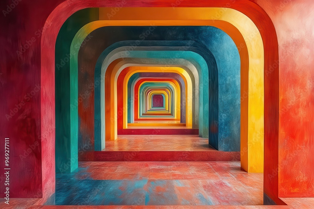 surrealist masterpiece in levitating frame holographic art gallery ...