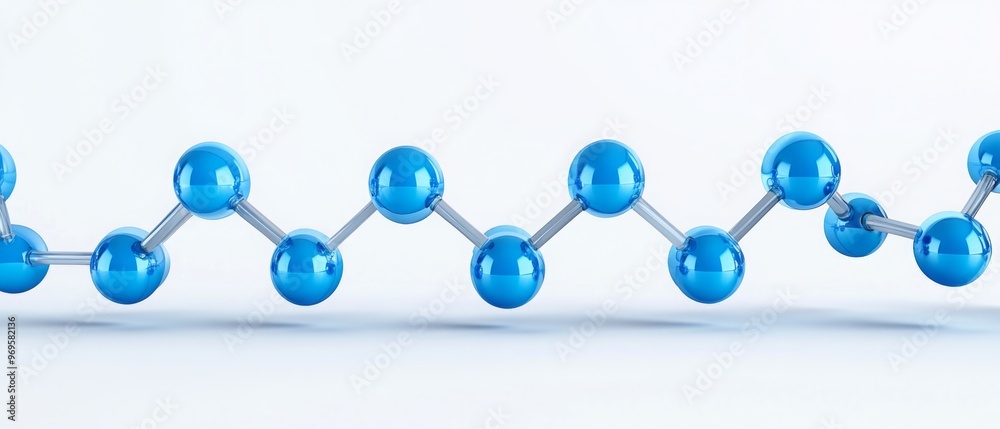 the chemical molecular structure of Polyethylene Terephthalate ...