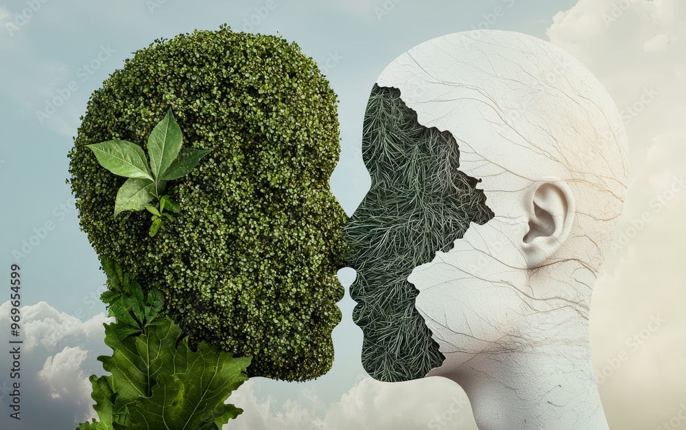 How does the image represent the connection between makeup and art ...