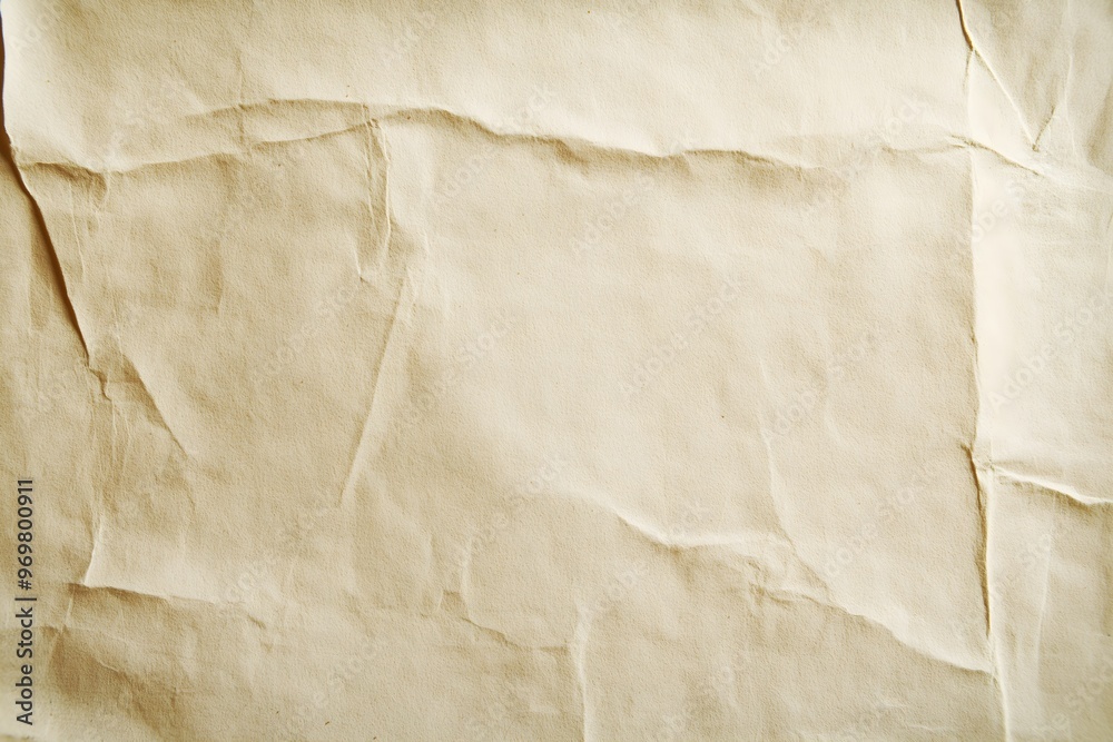 Blank Beige Paper Texture Background, Smooth, Slightly Aged With ...