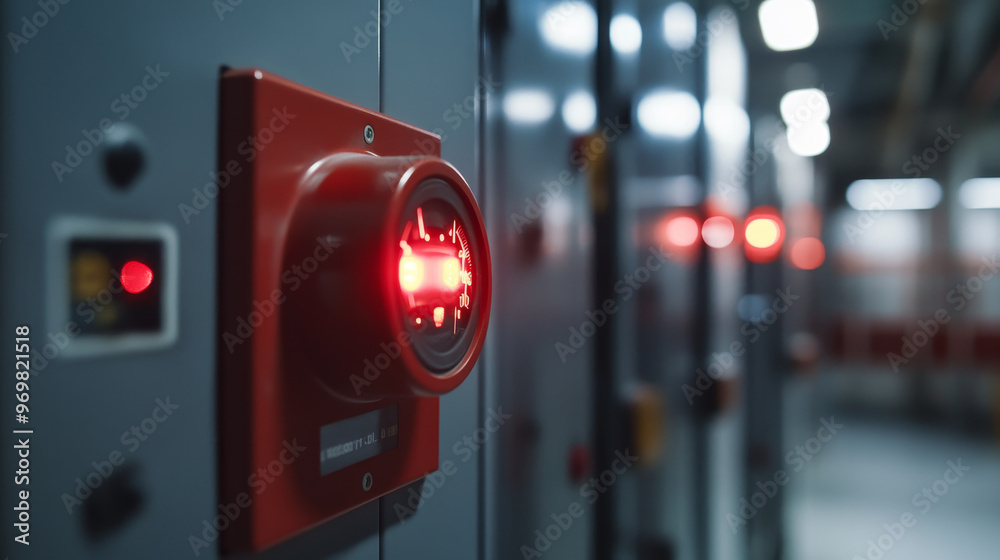 fire alarm test control panel is prominently displayed, showcasing its ...