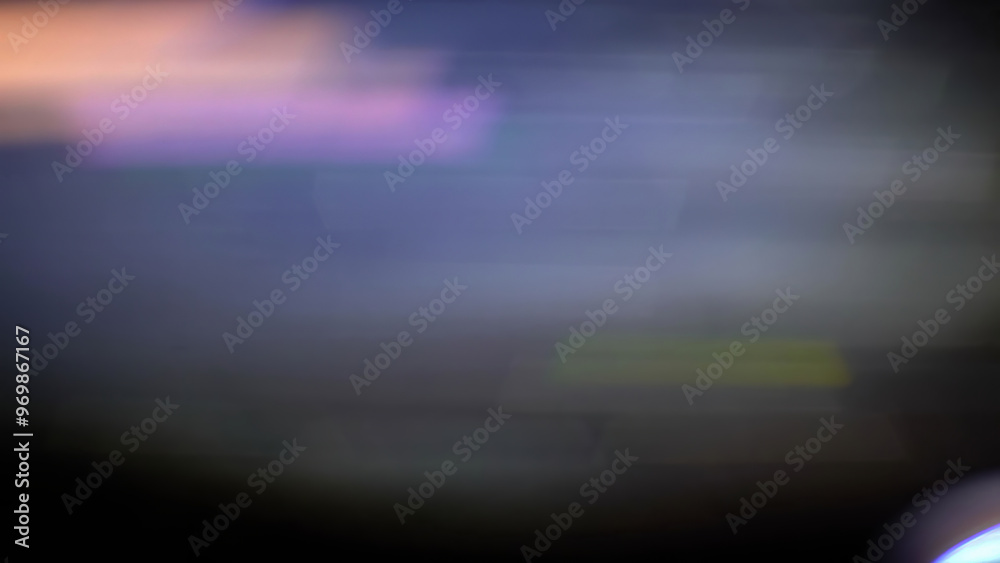 Cinematic anamorphic lens flares with vivid light streaks and ...