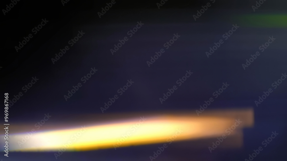 Cinematic anamorphic lens flares with vivid light streaks and ...