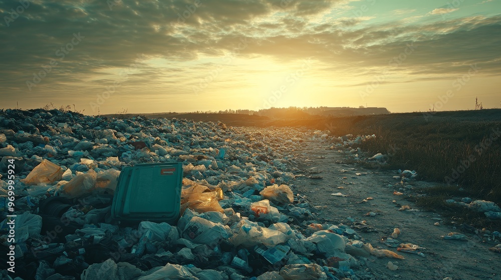 Garbage pollution emphasizes the need for better waste management. Eco ...