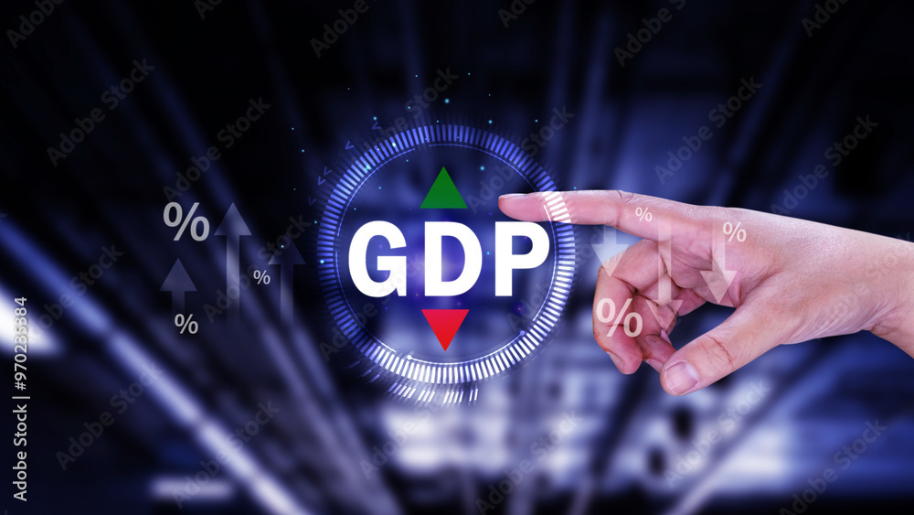 GDP business concept, GDP Gross Domestic Product Gross Domestic Product ...