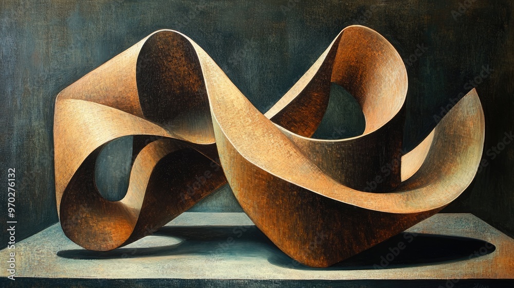 Shapes and forms twist and contort prompting viewers to challenge their ...