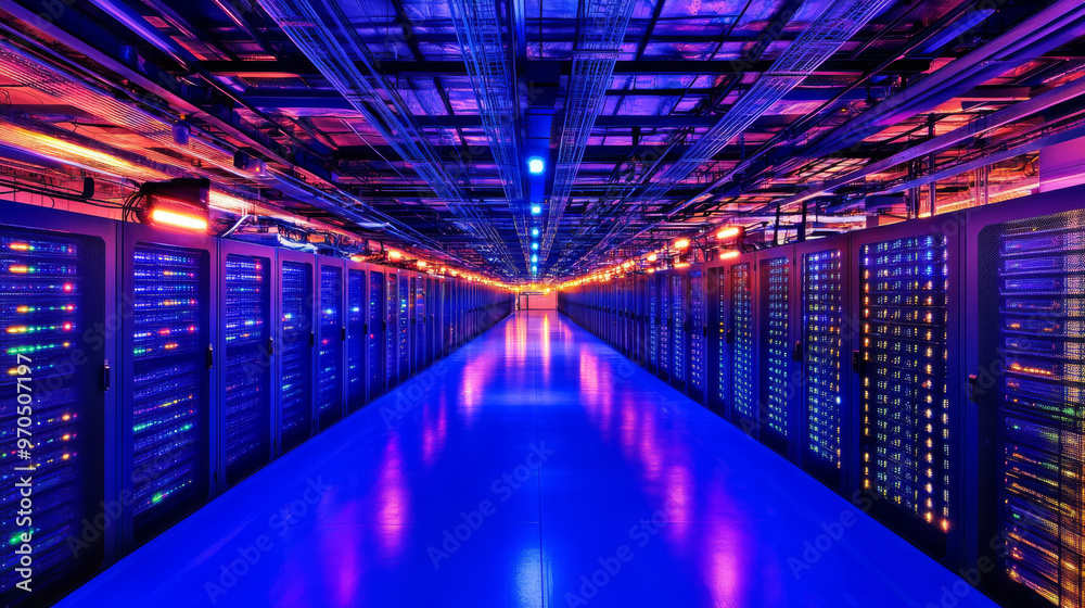 A data center is like a giant digital storage room. Servers, which are ...