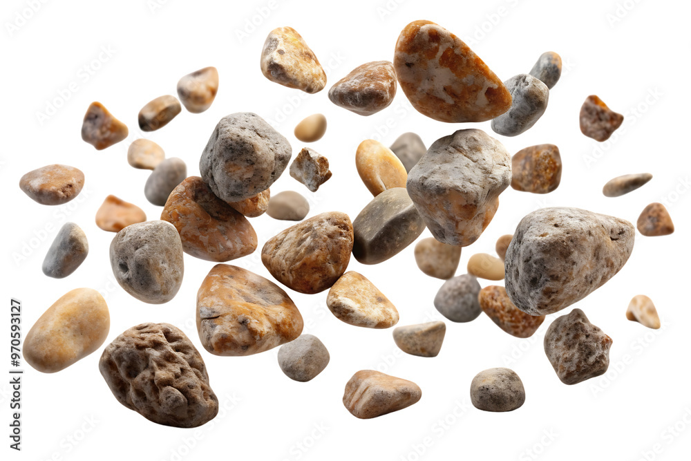 Rocks Burst Transparent PNG. Stone Explosion PNG Set. Exploding Stone ...