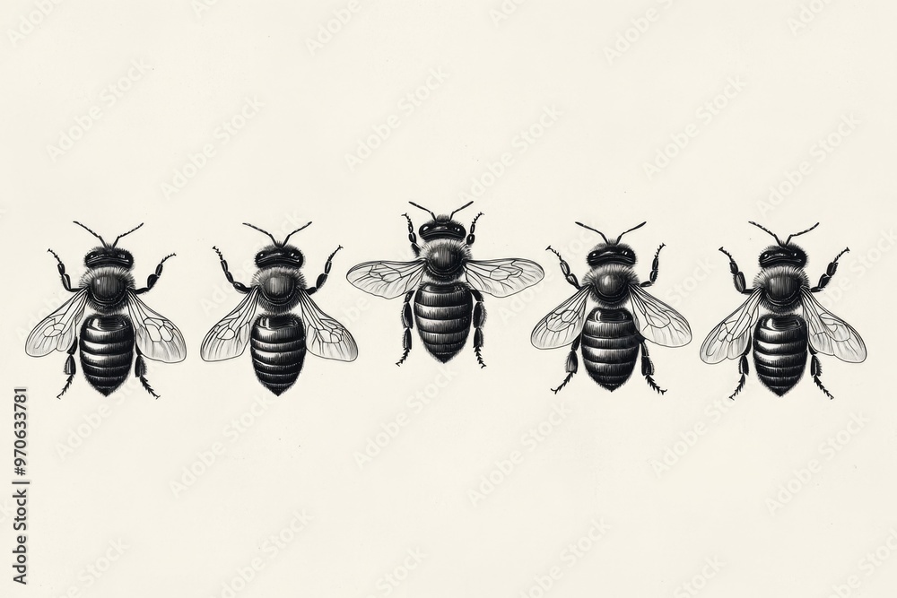 Detailed Evolution Stages of Bee Growth from Egg to Adult - Scientific ...