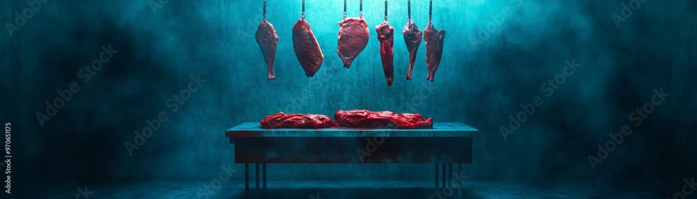 Hauntingly Delicious: Butcher Shop of Creepy Creatures in a Halloween ...