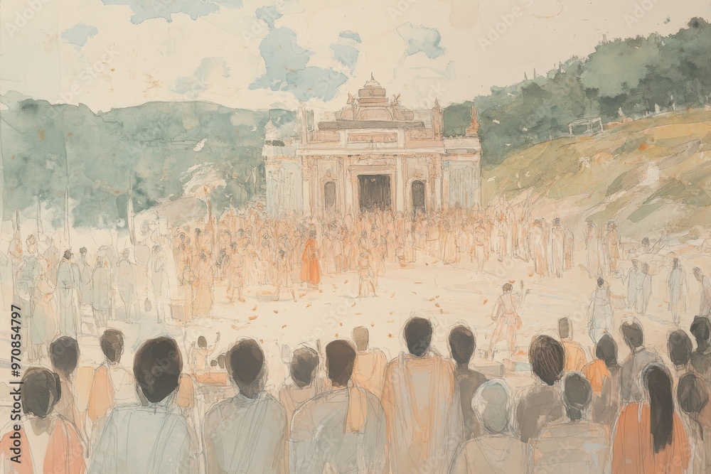 Vijayadashami. Hindu festival symbolizing the victory of good over evil ...