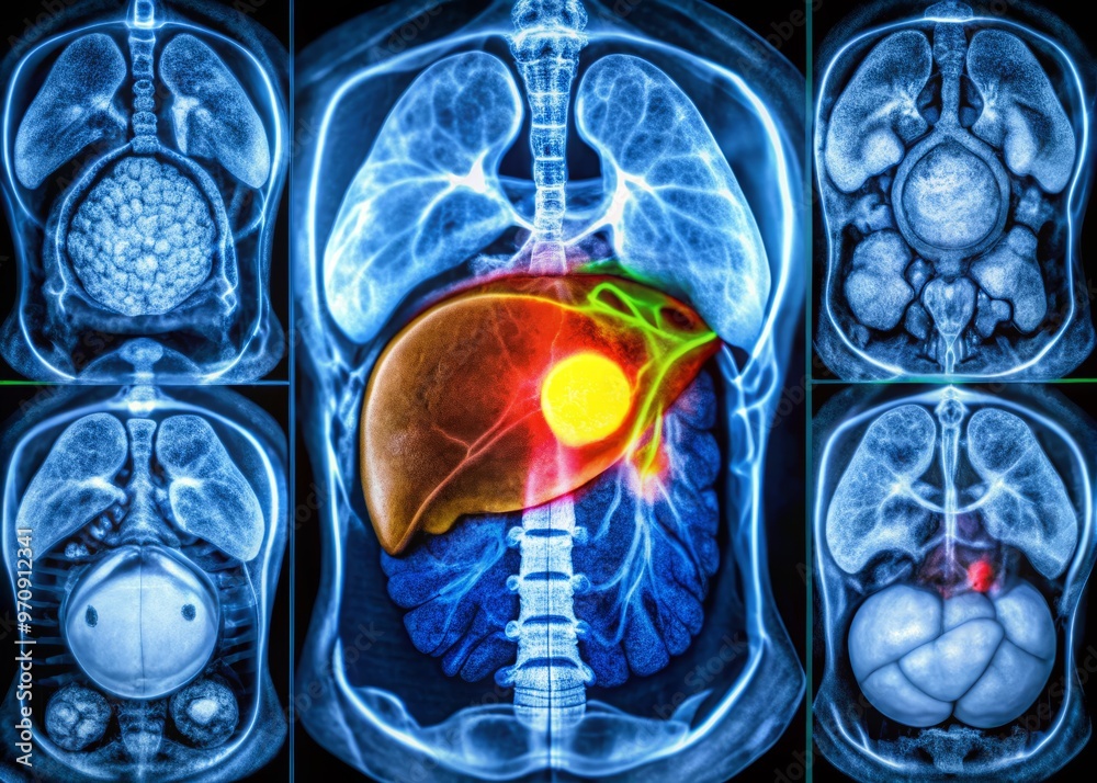 Disrupted gallbladder function, bright liver uptake, and faint cystic ...