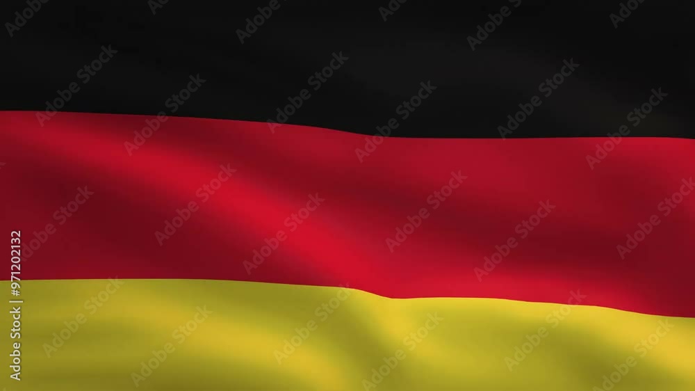 Germany flag waving animation loops Country flag overlays for video ...