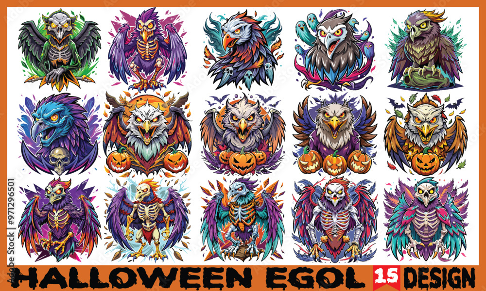 Handwritten Halloween Egol T-Shirt Design - Vector sign with hand-drawn ...
