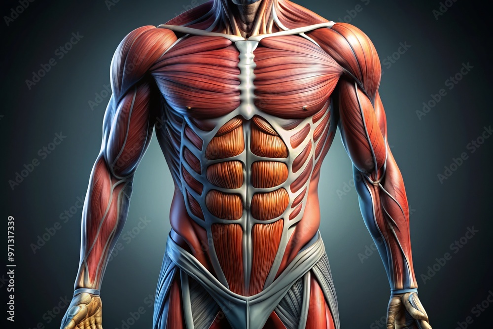 transverse abdominis muscle anatomy diagram technical detailed internal ...