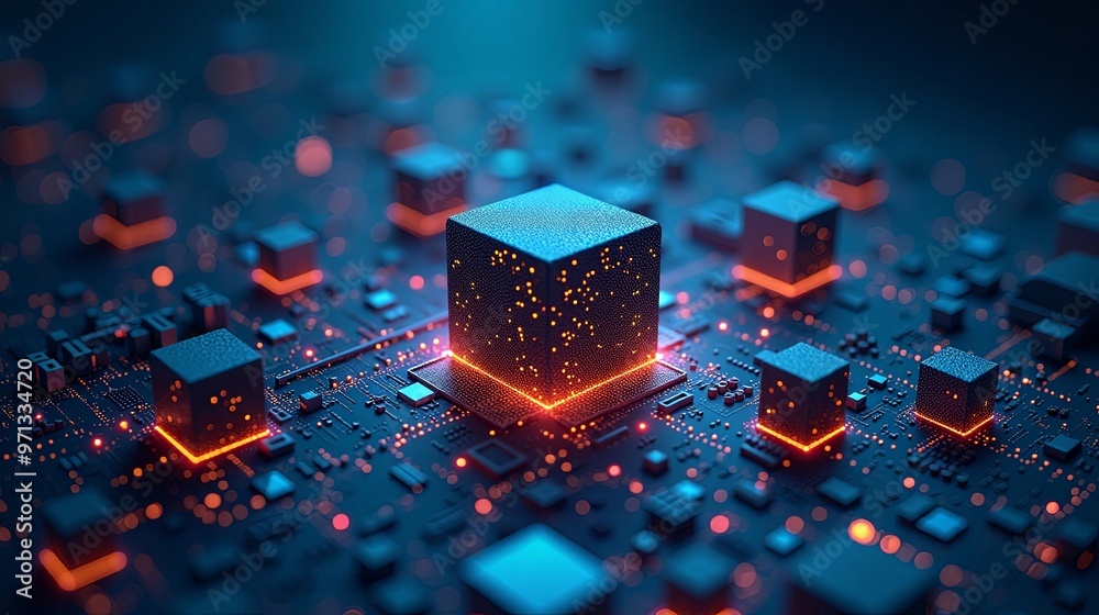 3D Visualization of Advanced Data Technologies Neural Networks ...