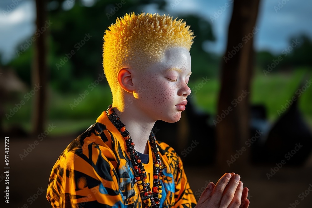 A boy with albinism, facing societal misconceptions, finds strength and ...