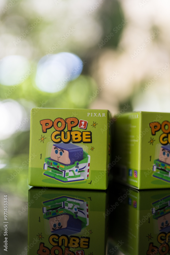 Bangkok, Thailand - September 12, 2024 : Blind box from POP MART this ...