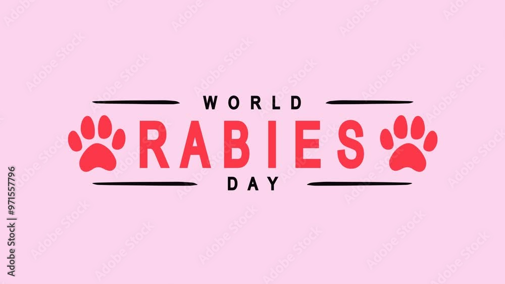 World Rabies Day Text Animation. Great for World Rabies Day ...
