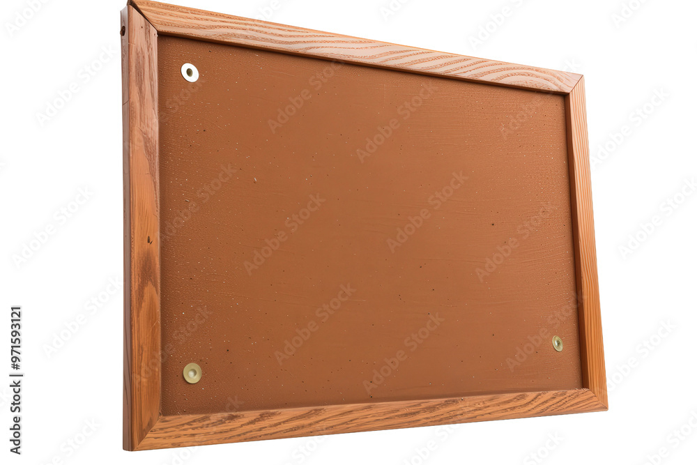 Bulletin Board Isolated on Transparent Background in High Definition ...