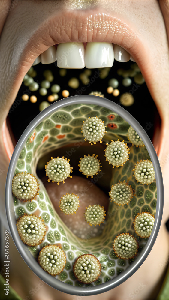 Oral thrush. Candidiasis. Symptoms.Candida infections of the mouth ...