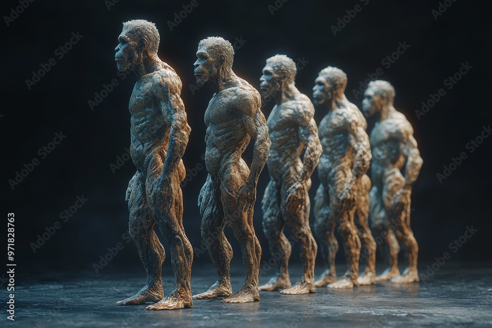 An animated timeline of human evolution with key intellectual ...