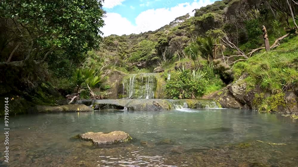 Wainamu Falls : Scenic Waterfall Surrounded by Green Lush Landscape ...