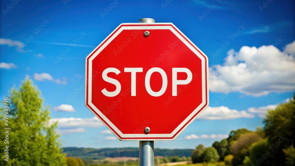 Road signage with clear directions for go and stop , road, signage ...