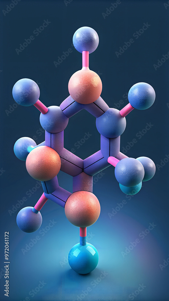 quinine molecular structure, 3d model molecule, antimalarials ...