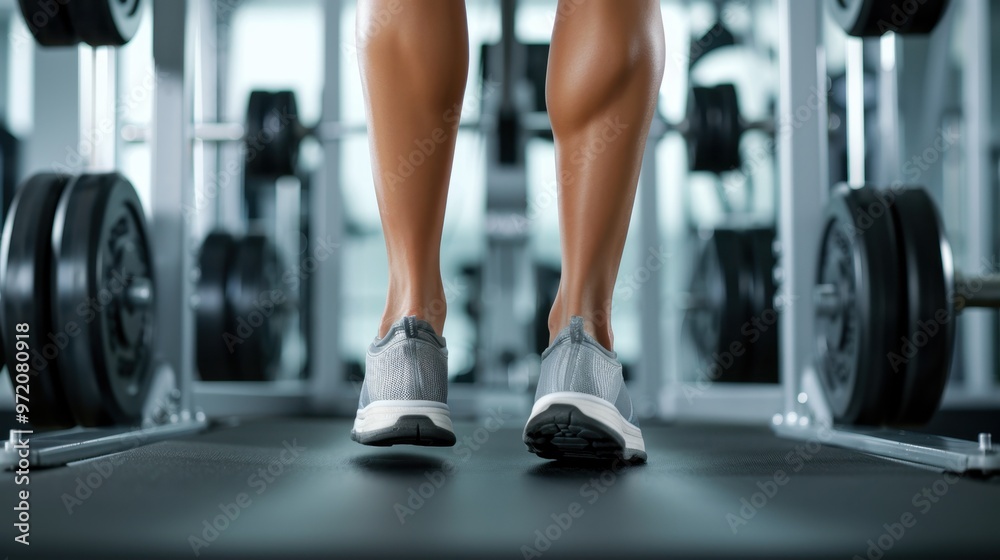 Leg Press Machine: Resistance machine where your legs push a weighted ...
