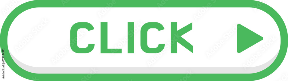 Click Here Button with pointer clicking. Web button set. Click button ...