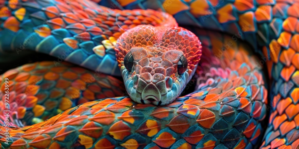 Renewal of aged and unhealthy scales via the molting process in snake ...