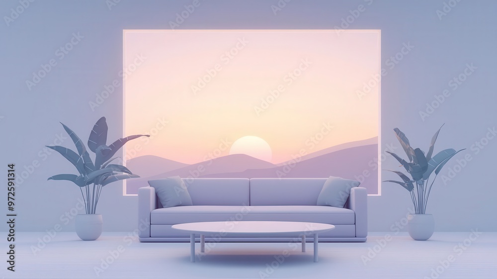animated virtual backgrounds, stream overlay loop, cozy lo-fi living ...