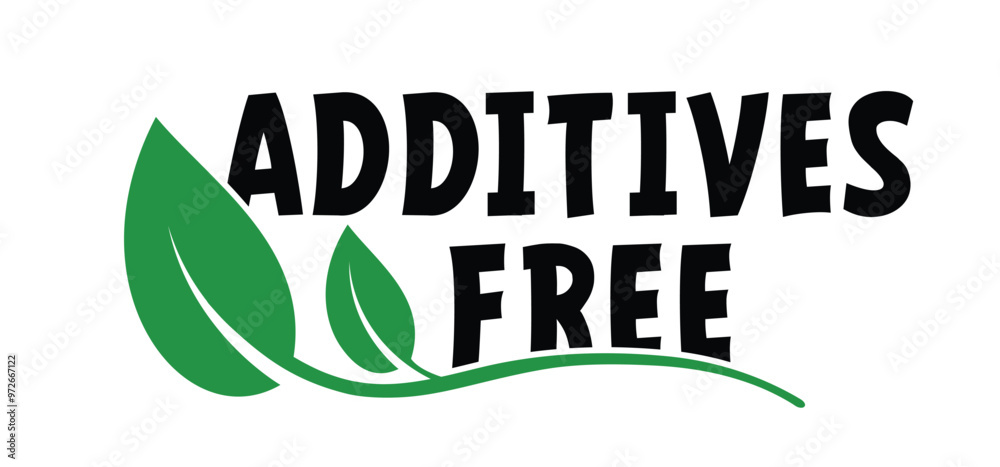 Additives free. No added color or no artificial flavor icon, natural ...