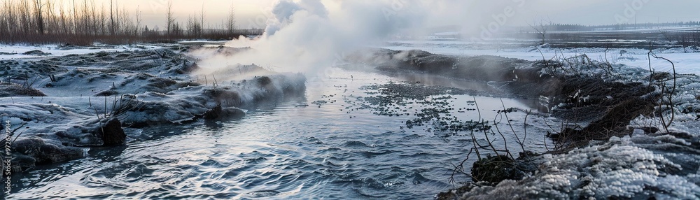 Melting permafrost releasing methane, a potent greenhouse gas ...