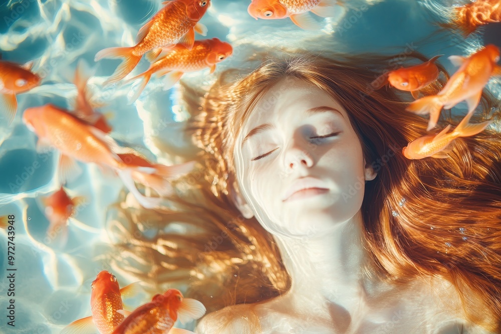 Using an AI template, I generated a portrait collage of a stunningly ...