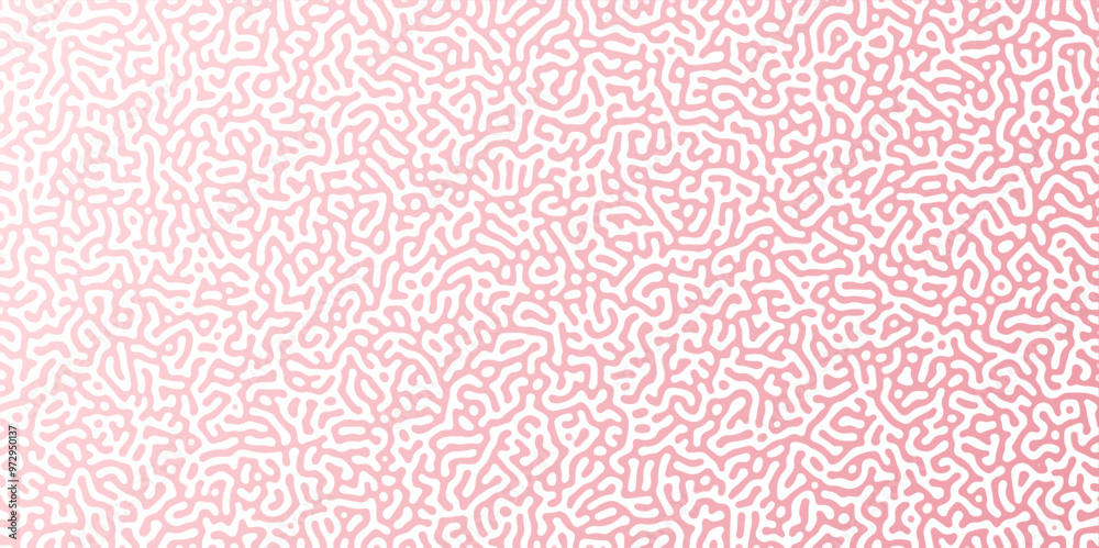 Abstract Reaction-diffusion or Turing pattern natural texture in coral ...