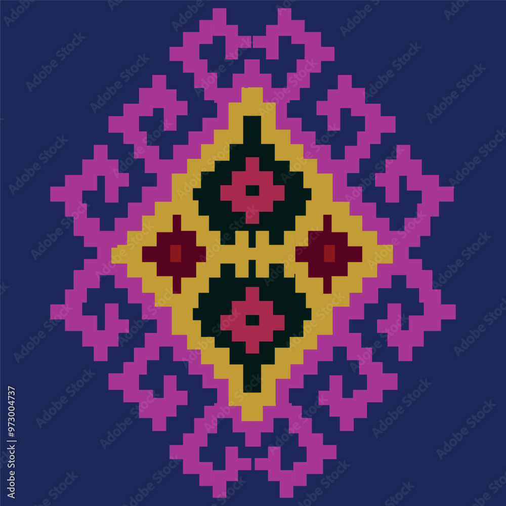 Element of the carpet or rug in Turkish style- beautiful handmade ...