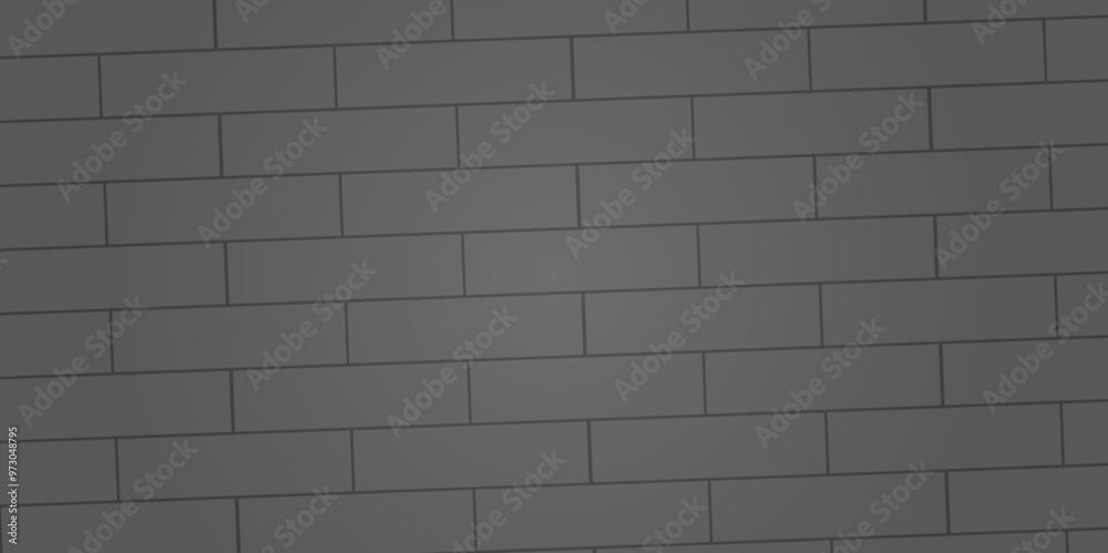 Dark black brick wall background. architecture construction stone block ...