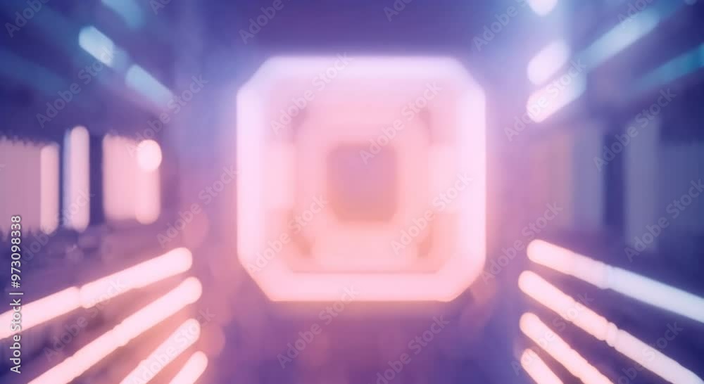 AI artificial intelligence and ML machine learning abstract concept CPU ...