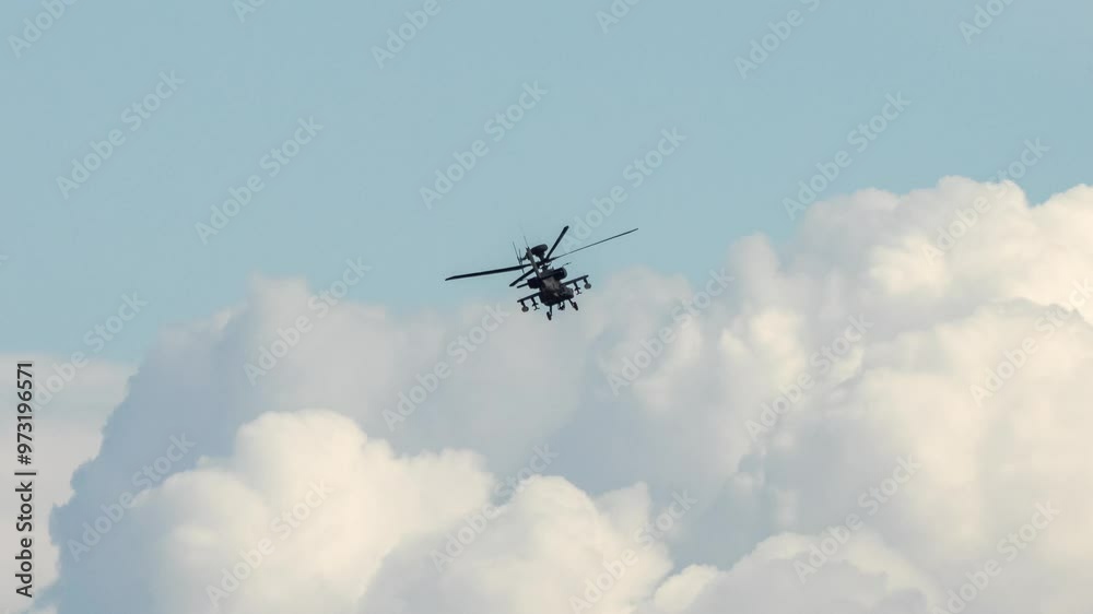 British army Boeing Apache Attack helicopter AH64E (AH-64E ArmyAir606 ...