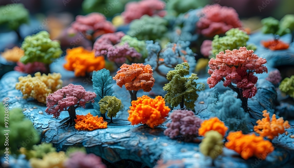 Visual representation of a financial ecosystem as a network of veins ...