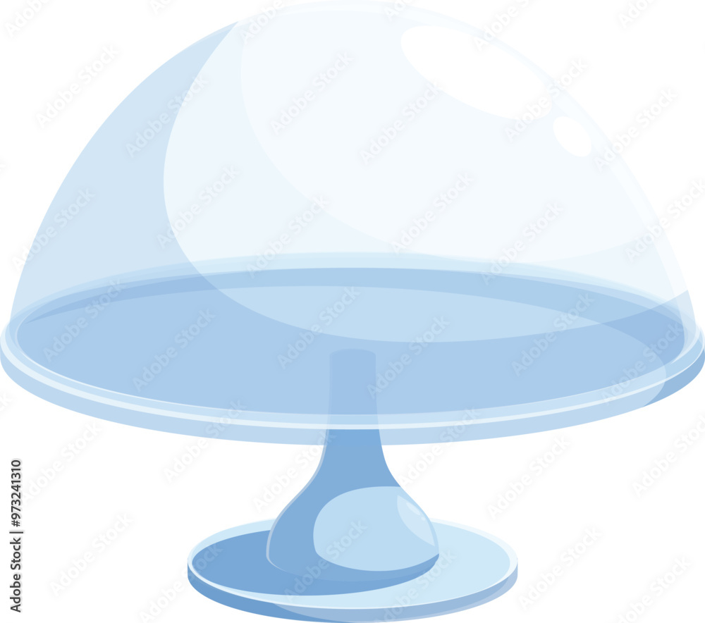 Glass cake stand with dome store