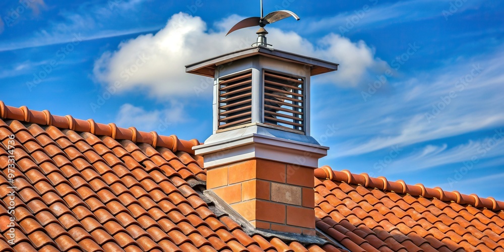 renewable energy, innovation, metal, mechanism, chimney, gentle,wind ...