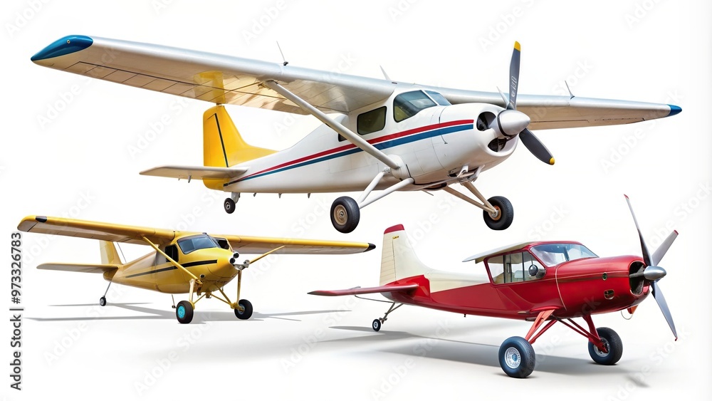 Most popular light aircraft such as the Cessna 172 and Piper Cub ...
