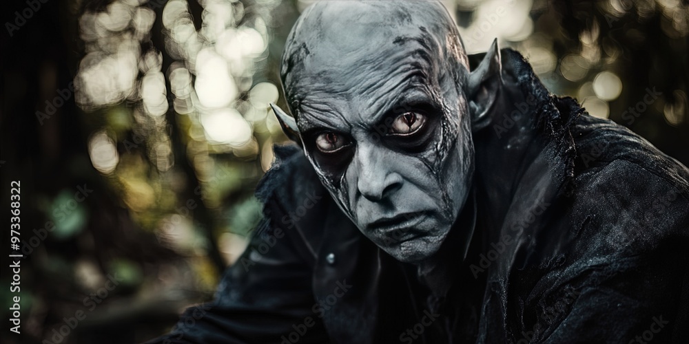 nosferatu - blood-sucking vampiric creature of the night Stock Photo ...