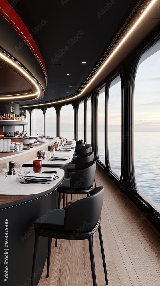 This extreme luxury catamaran boasts a sleek design with a crewed ...