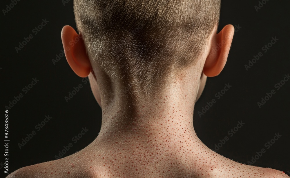 Asian children develop Molluscum contagiosum skin lesions, which are ...