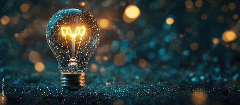 Light bulb representing ideas and solutions Concepts of problem solving ...